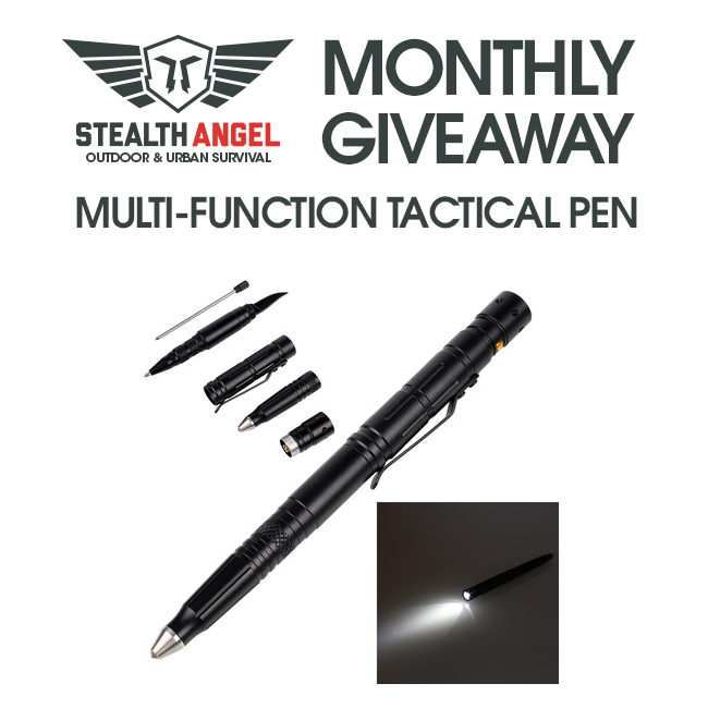 Monthly Giveaway (May 2017) - Stealth Angel Survival