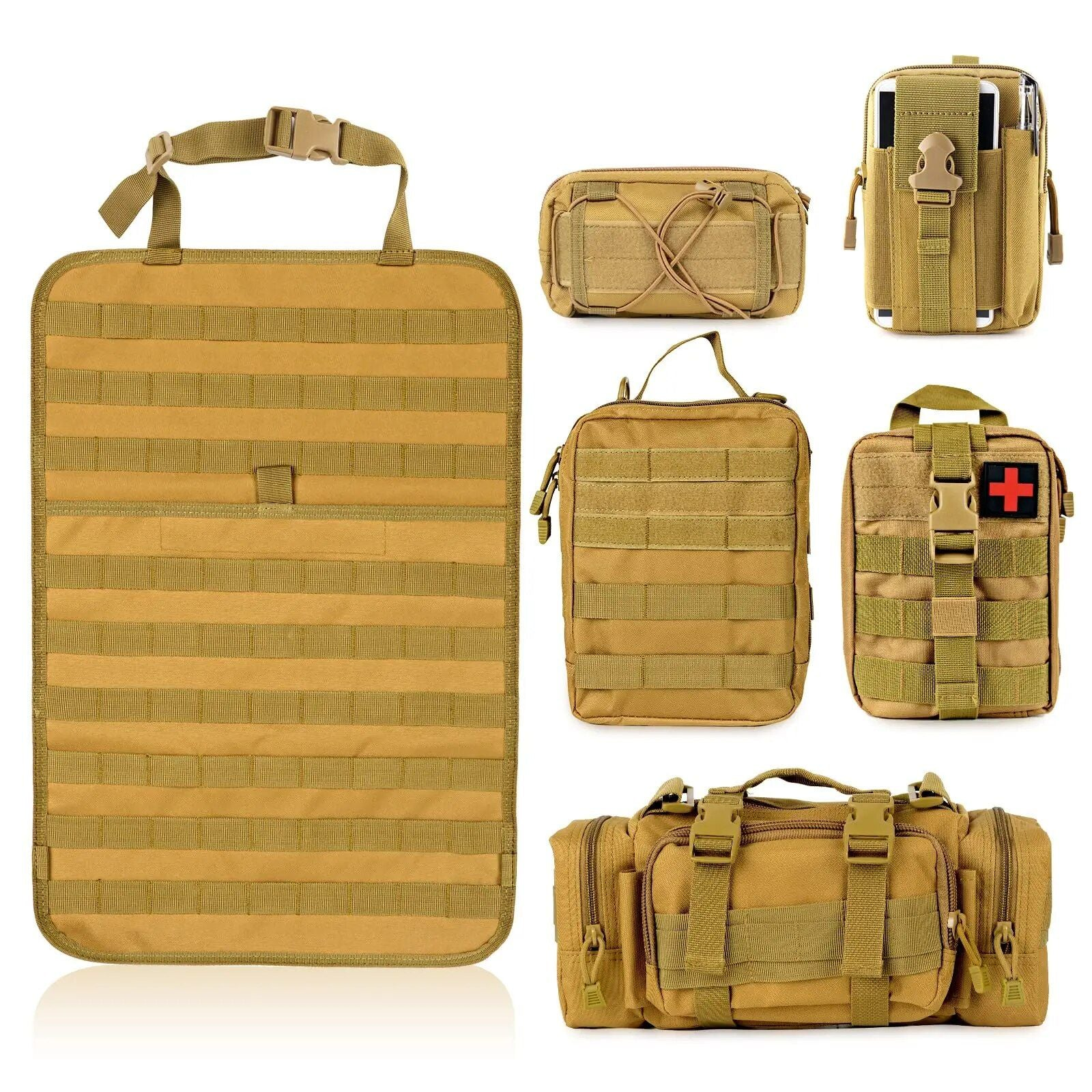Tactical Back Seat Molle Organizer - Stealth Angel Survival - Stealth ...