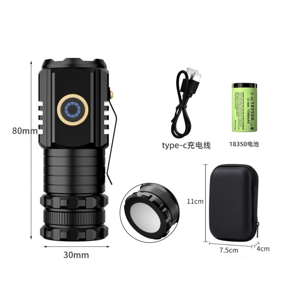 Mini Tact-2000 Flashlight Stealth Angel Survival - Stealth Angel Survival