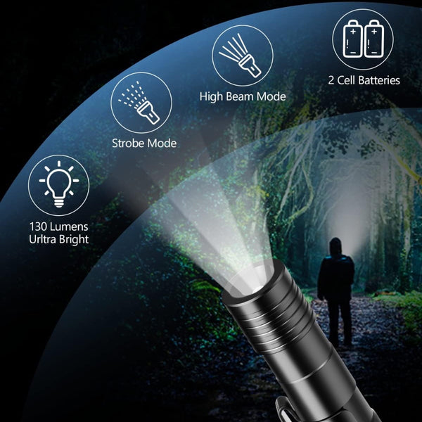 16 In 1 Survival Tool Flashlight/Pen/Flint and More! Stealth Angel Sur ...