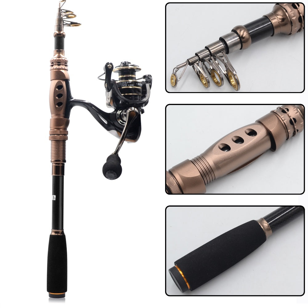 Fishing Rod Kit Pro Stealth Angel Survival - Stealth Angel Survival