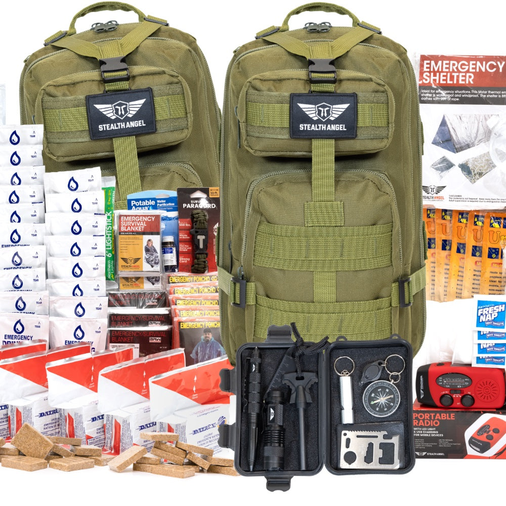 5 Person Emergency Kit / Survival Bag (72 Hours) Stealth Angel Surviva ...