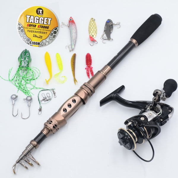 Fishing Rod Kit Pro Stealth Angel Survival - Stealth Angel Survival