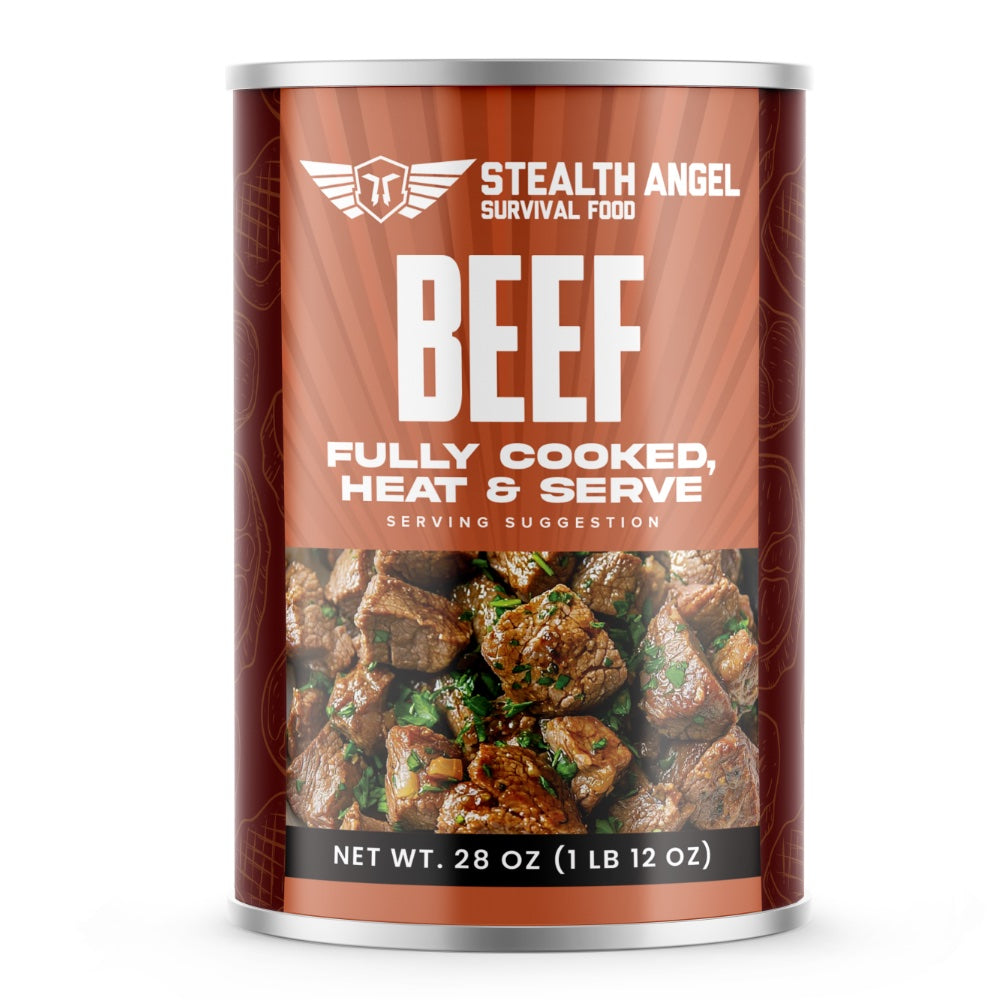 Emergency Survival Food Sampler - Canned Beef, Chicken, Ground Beef ...