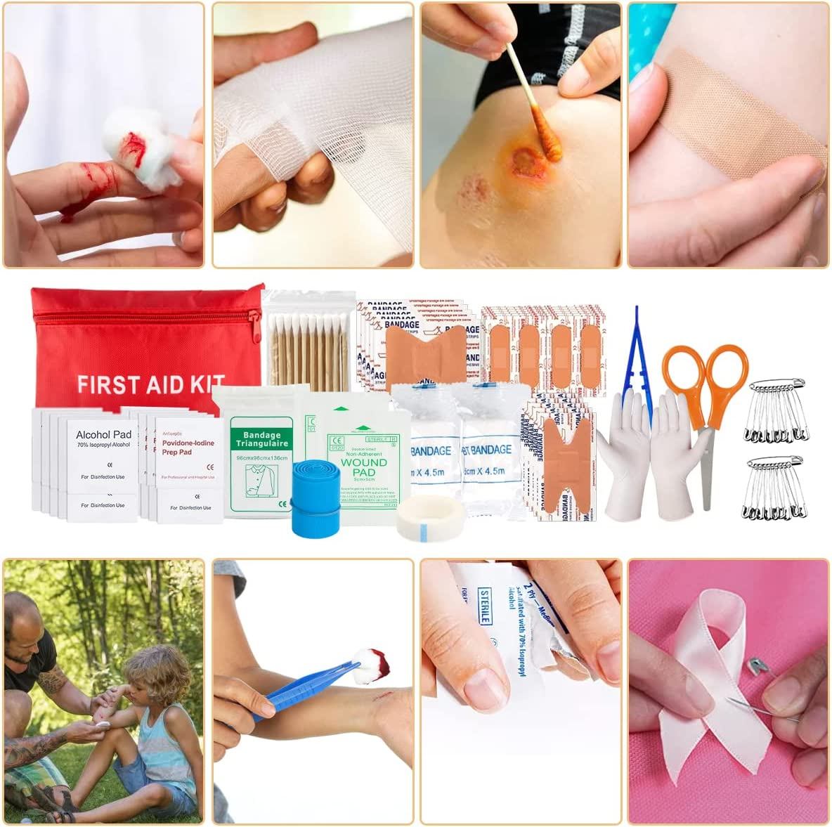 Tactical 4.0 First Aid Kit 250 Stealth Angel Survival - Stealth Angel ...