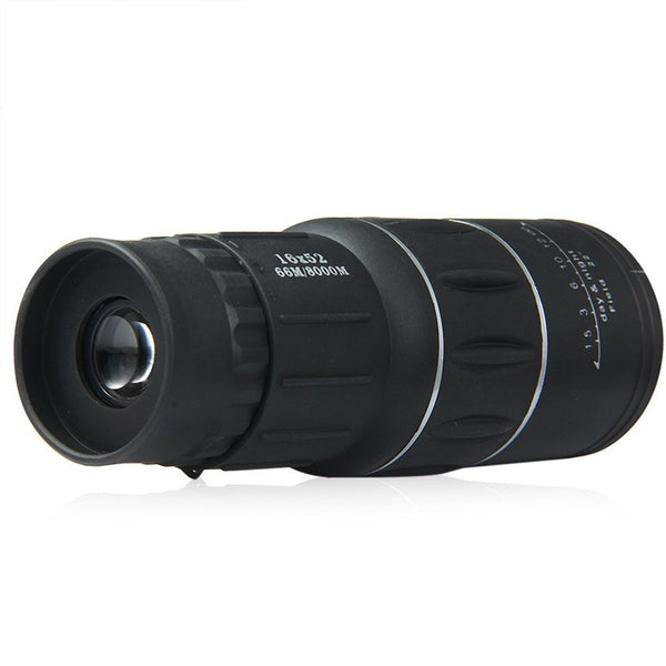 16x52 Dual Focus Monocular Telescope / Spotting Scope Stealth Angel Su ...
