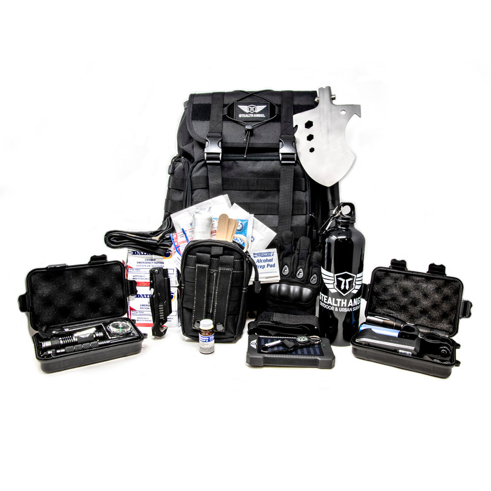 Alpha 3.0 Bug Out Bag / Emergency Survival Go Bag (72 Hours) Stealth A ...