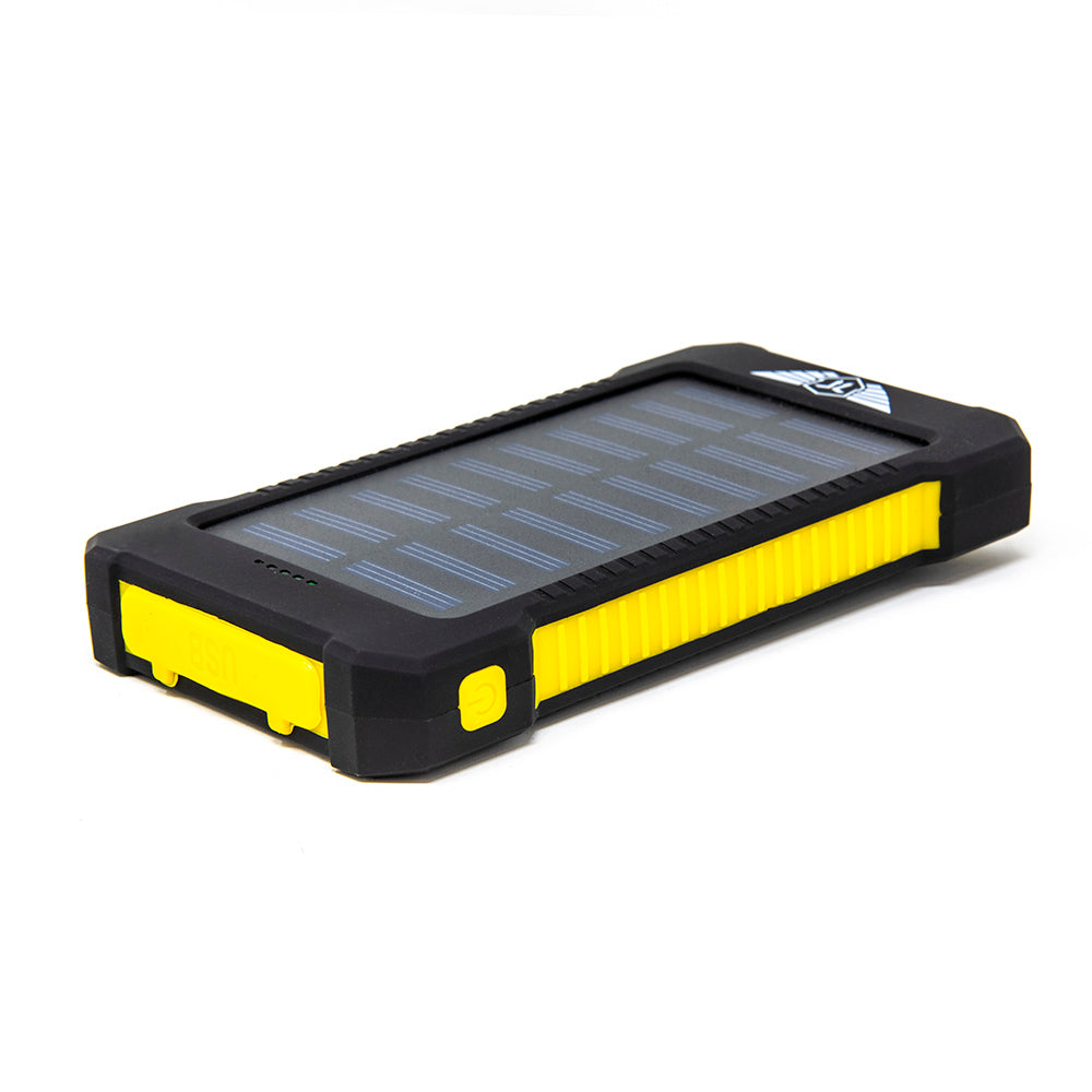10,000mAH Waterproof / Shockproof Solar Dual-USB Charger and LED Light ...