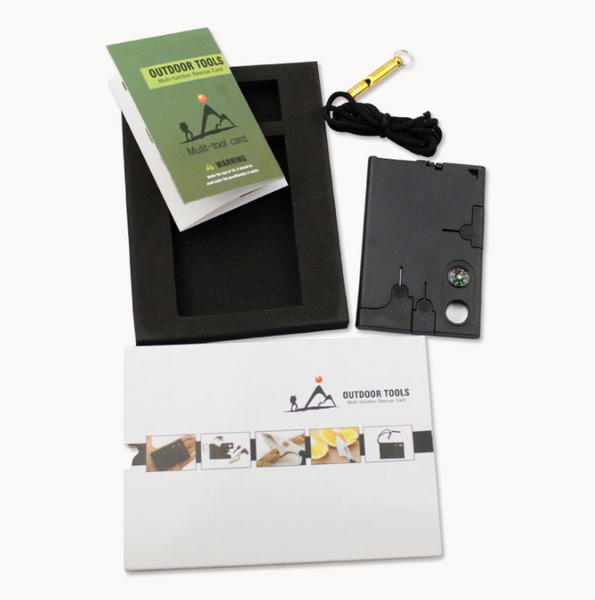 18 In 1 Pocket EDC Card Multi-Tool Stealth Angel Survival - Stealth Angel Survival