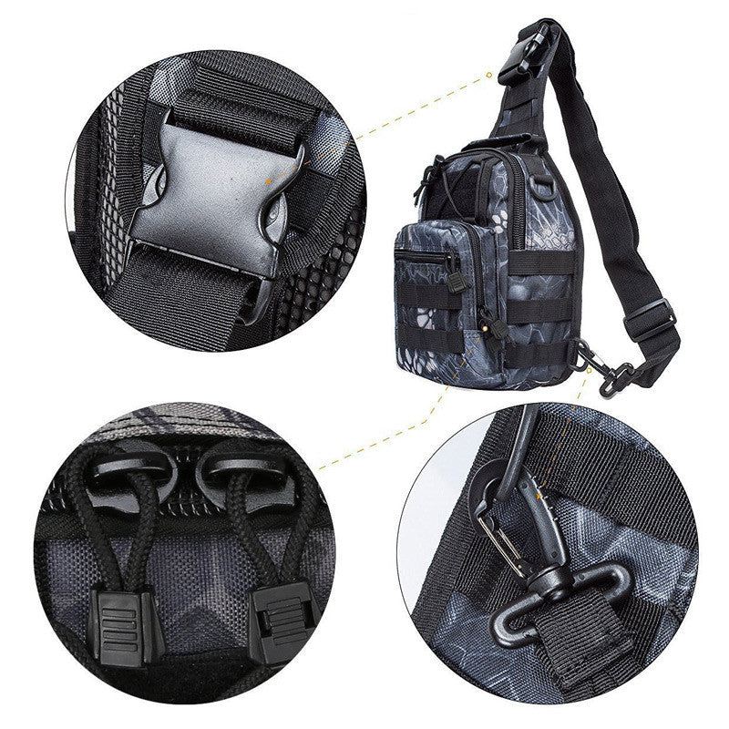 Shoulder Sling Backpack Military Style Outdoor Compact Stealth Angel S ...