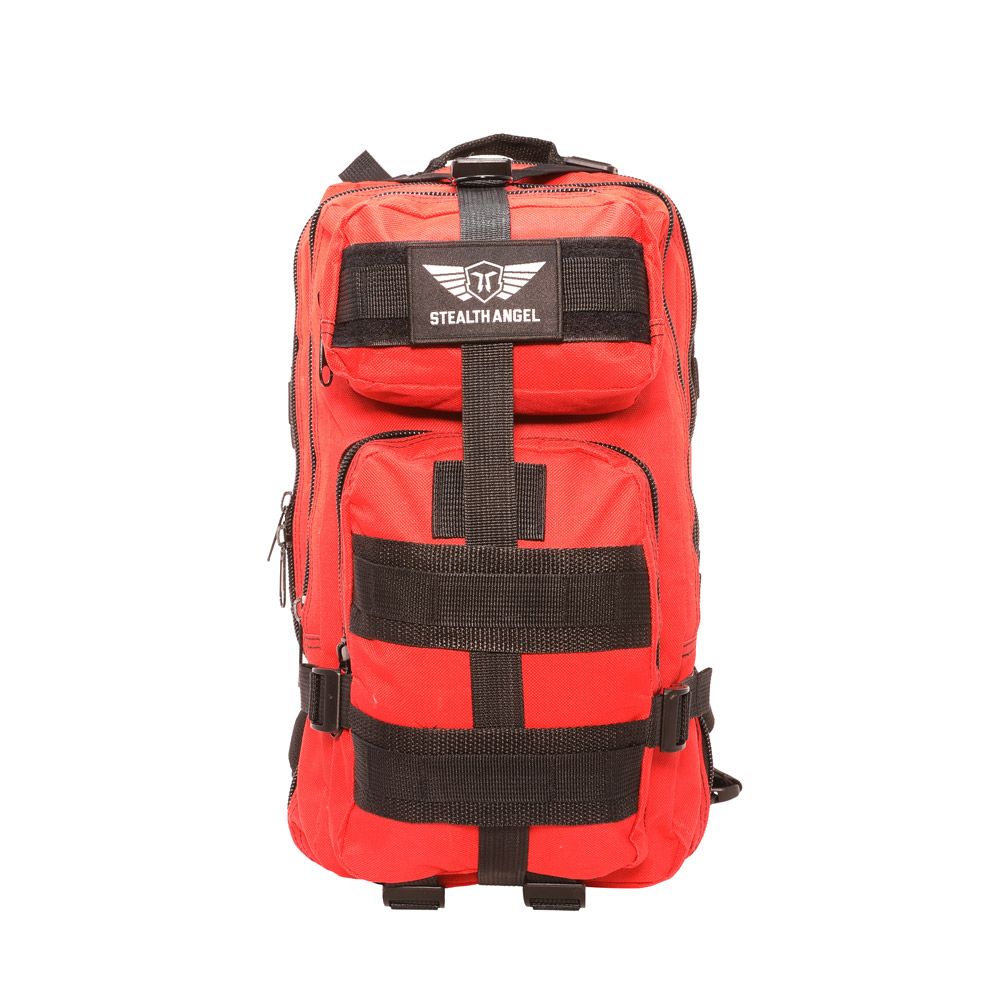 2 Person Emergency Preparedness Kit / Red Survival Backpack (72 Hours ...