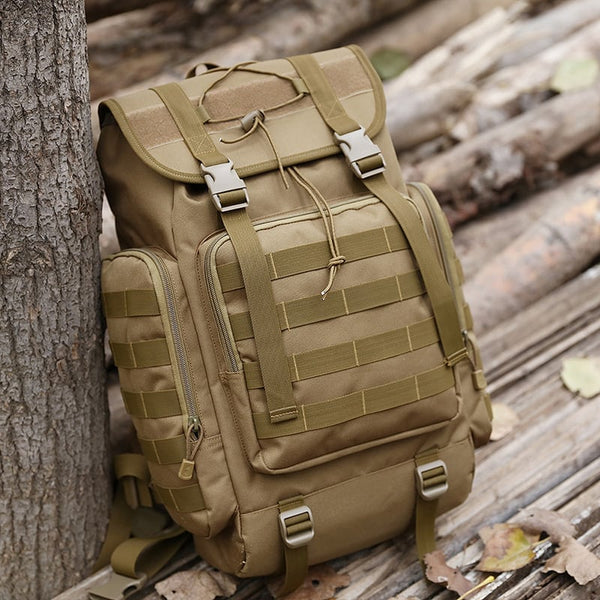 Knox40™ - Military Style Outdoor Large 40L Backpack with MOLLE Webbing ...