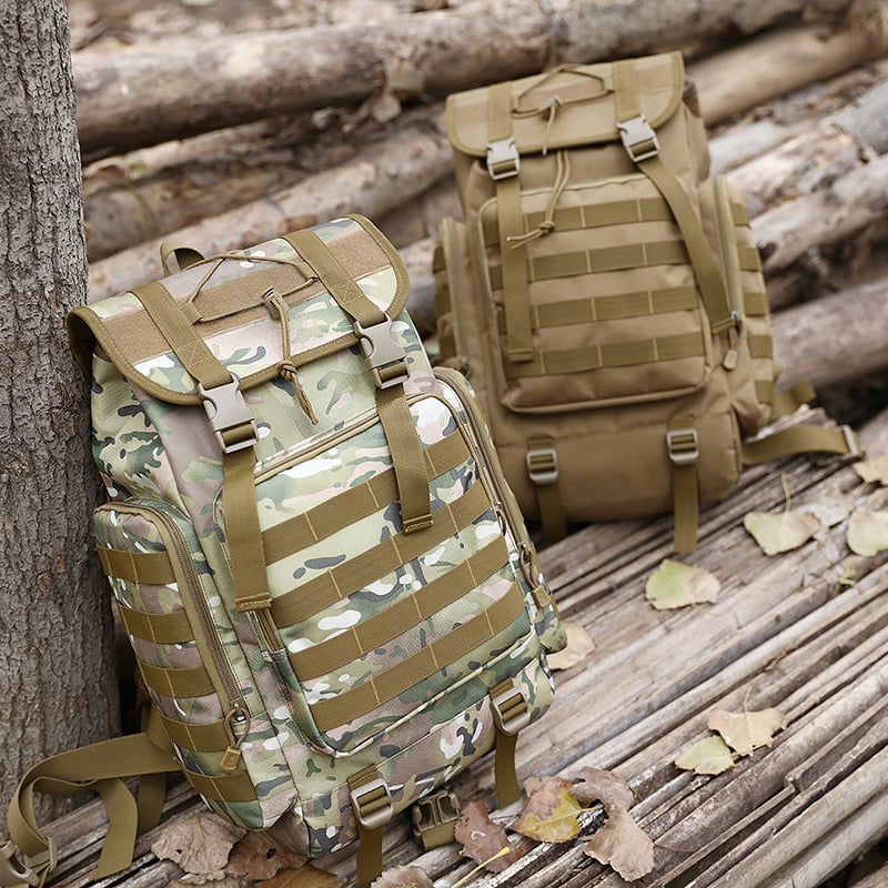 Knox40™ - Military Style Outdoor Large 40L Backpack with MOLLE Webbing ...