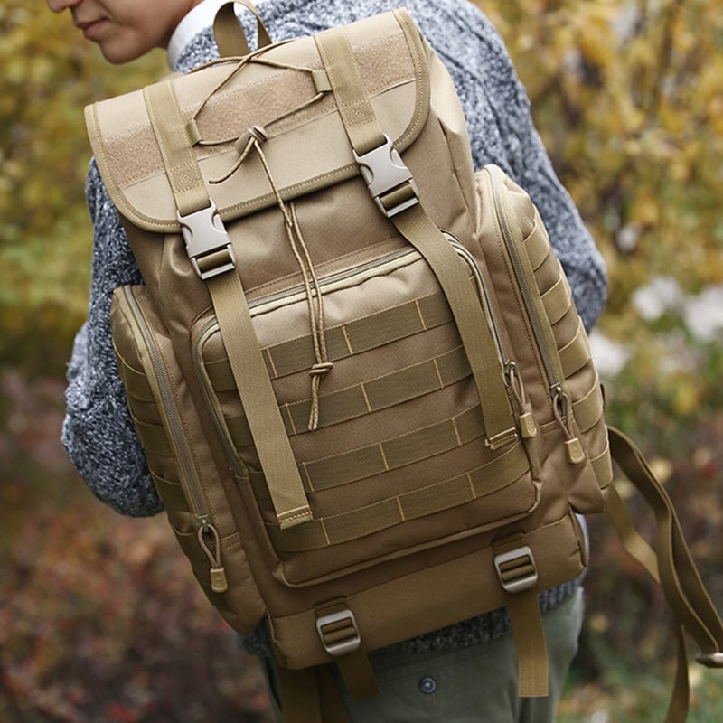Knox40™ - Military Style Outdoor Large 40L Backpack with MOLLE Webbing ...