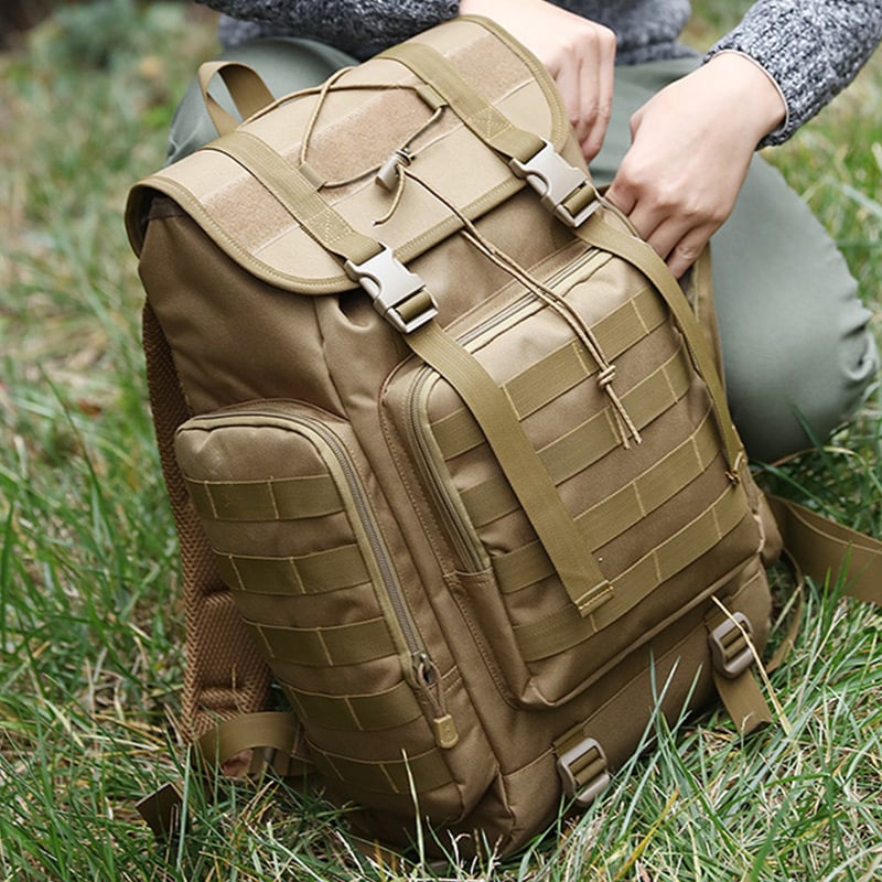 Knox40™ - Military Style Outdoor Large 40L Backpack with MOLLE Webbing ...