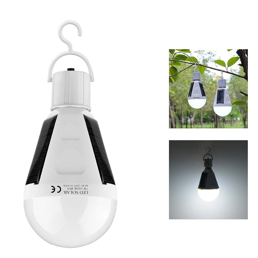 Solar Rechargeable 12W LED Light Bulb Stealth Angel Survival - Stealth ...