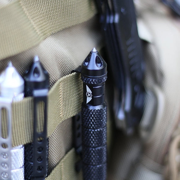 Heavy-Duty Tactical Pen w/ Carbide Tip Stealth Angel Survival - Stealth ...