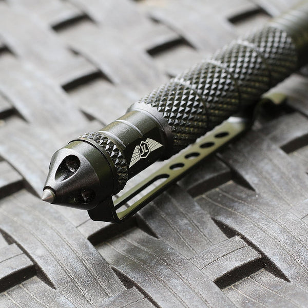 Heavy-Duty Tactical Pen w/ Carbide Tip Stealth Angel Survival - Stealth ...