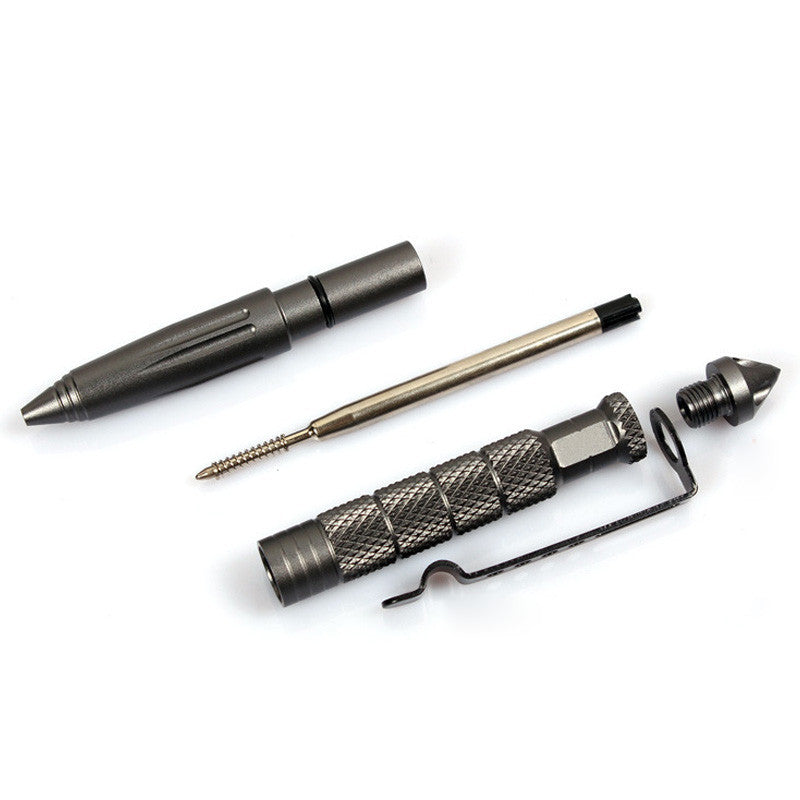 Heavy-Duty Tactical Pen w/ Carbide Tip Stealth Angel Survival - Stealth ...